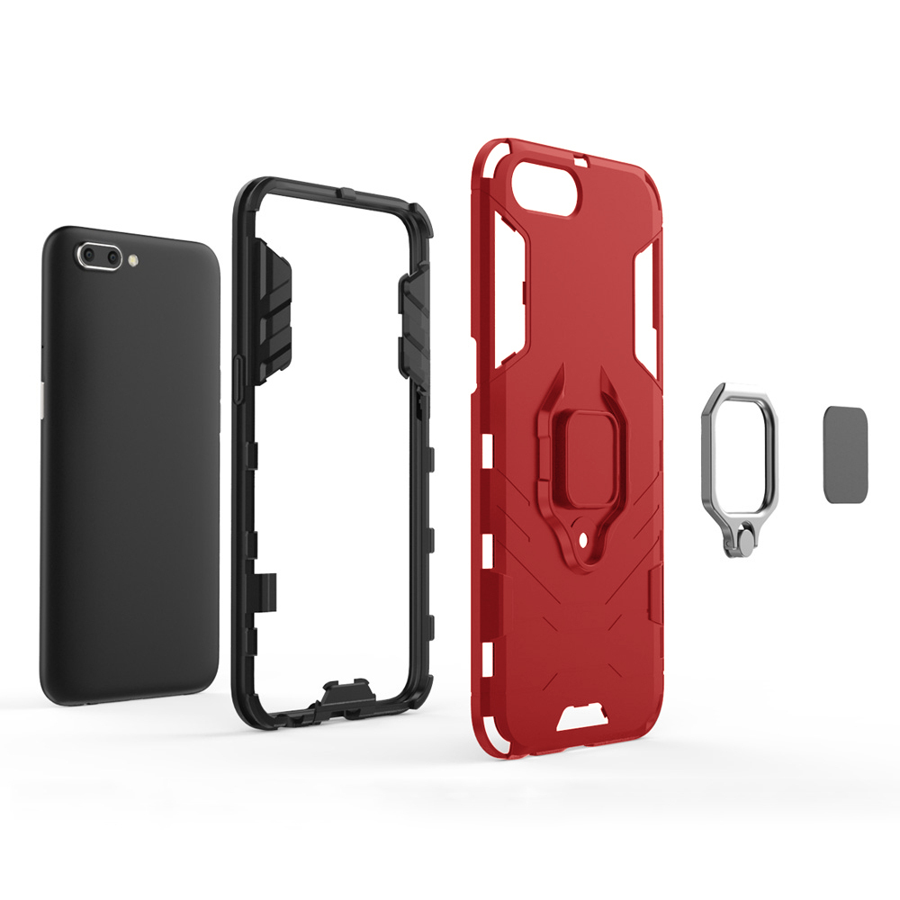 Slim Armour Tough Shockproof Case for Oppo R11 (Red)